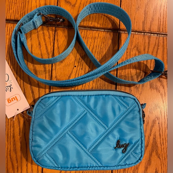 lug | Bags | Nwt Lug Coupe Se Convertible Crossbody Bag Sky Blue Color ...